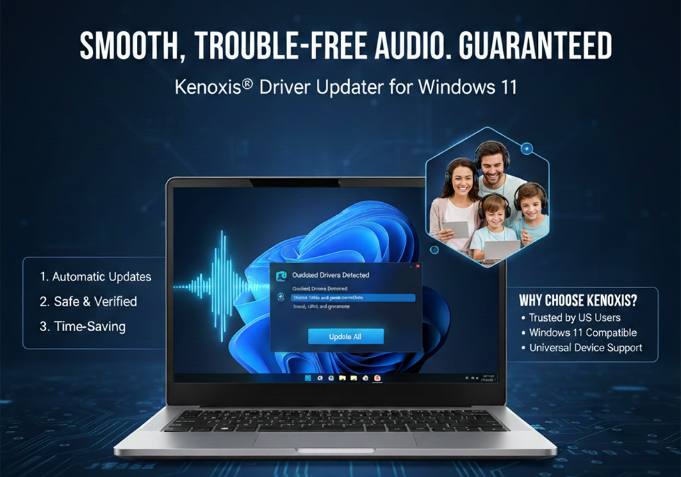 Sound Driver Updater for Windows 11 – Fix Audio Issues with Kenoxis